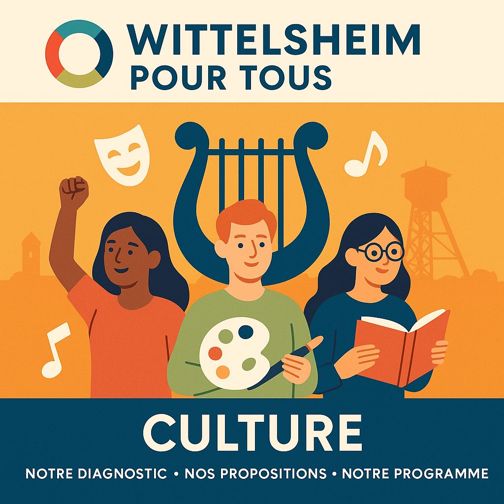 Culture vivante à Wittelsheim – Wittelsheim pour tous – Municipales 2026